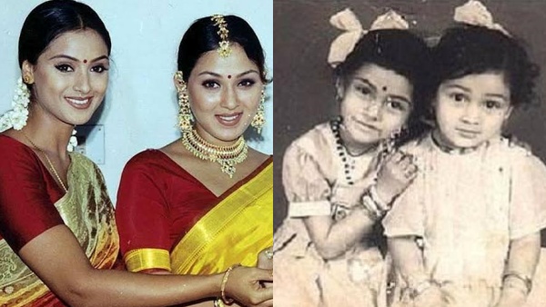 actress Simran's heart melting social media post about her sister Monal ...