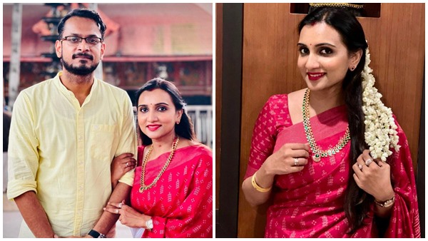 Newly Married Singer Manjeri and her husband To Visit Guruvayoor Temple ...