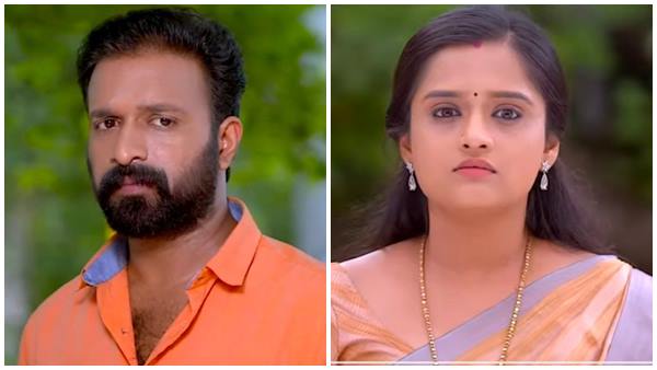 santhwanam Serial shivan mass dialogue with anjali about school goes ...