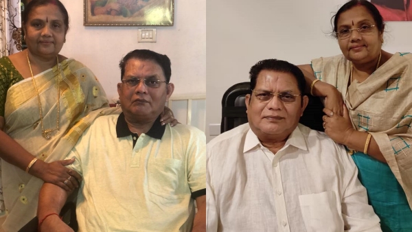 actor Jagathy Sreekumar shared an old picture with his wife on their ...