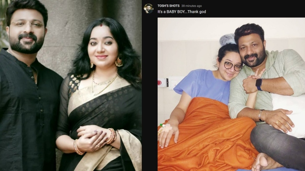 Actress Chandra Lakshman And Tosh Christy Blessed With A Baby Boy Photo Goes Viral - Malayalam ...