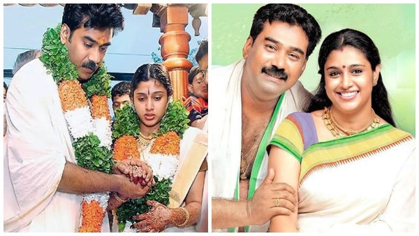 Samyuktha Varma And Biju Menon Celebrating Their 20th Wedding ...