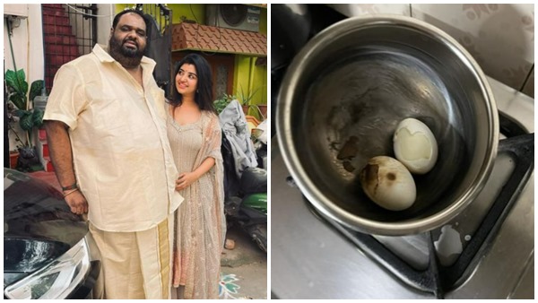 Ravindar chandrasekar Mocks Mahalakshmi's Cooking Skills; Couple's ...
