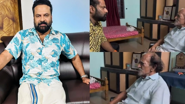 Finally Actor Tini Tom Meets Old Actor T.P Madhavan, Write Up Goes ...