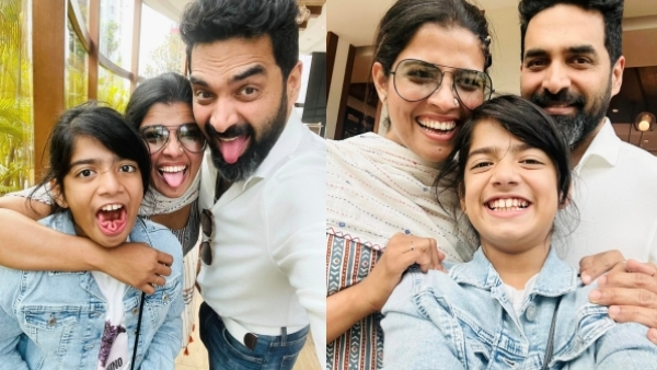 Singer Amrita Suresh's Latest Photo With Her Daughter And Gopi Sundar ...