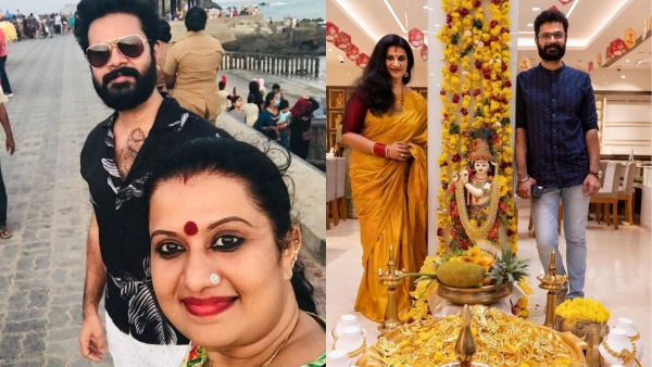 Actress Devi Chandana And Husband Kishore Varma Celebrated Their 17th ...