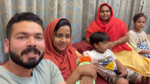 Basheer Bashi Shared His Son Ebran’s First Hair Removal Ceremony Video ...