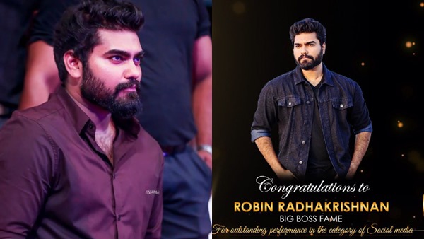 Viral: Robin Radhakrishnan Got Popular Face Of The Year Award; Fans ...