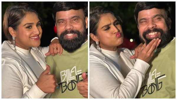 Viral: Vanitha Vijayakumar's New Photo With Actor Srinivasan Get Trolls ...