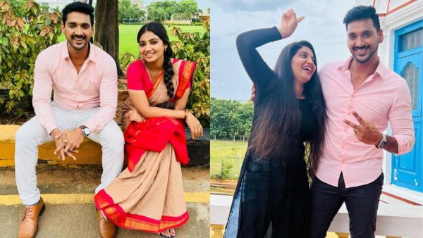 Serial Actress Anshitha Anji And Arnaav Opens Up About Their Friendship ...