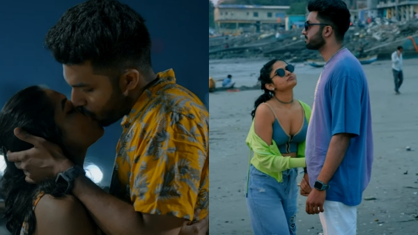 Bigg Boss Fame Lachu And Actor Akshay Radhakrishnan Romantic Music Video Viral Now - Malayalam ...