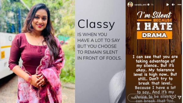 Serial Actress Varada Shared A Cryptic Post Soon After Her New Photo ...