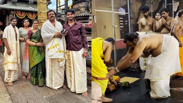 Actor Suresh Gopi Performed Nava Chandika Homam Mookambika Temple ...