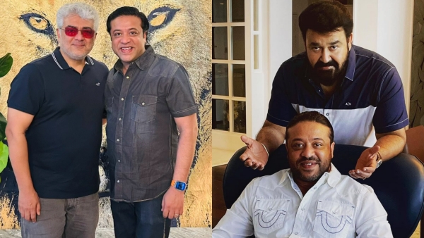 Tamil Actor Ajith Kumar Visited Mohanlal's Flat, Sameer Hamsa Shared The Picture - Malayalam ...
