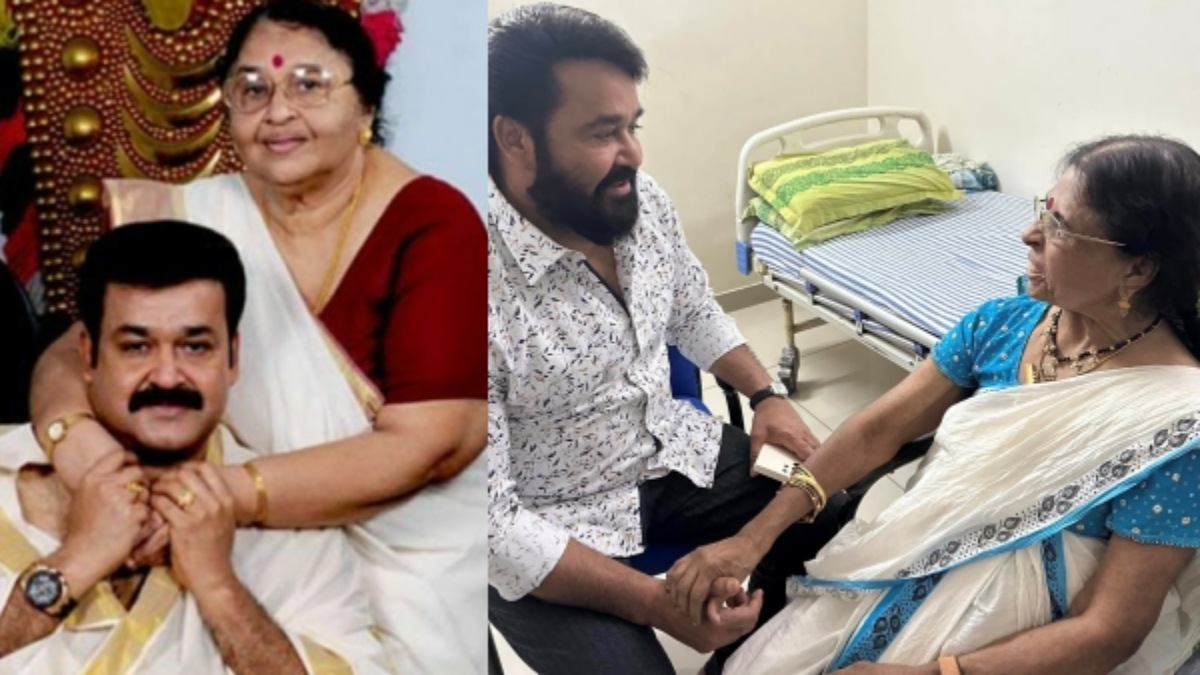 Actor Mohanlal Fans Discussing About His Mother Santhakumari Health ...