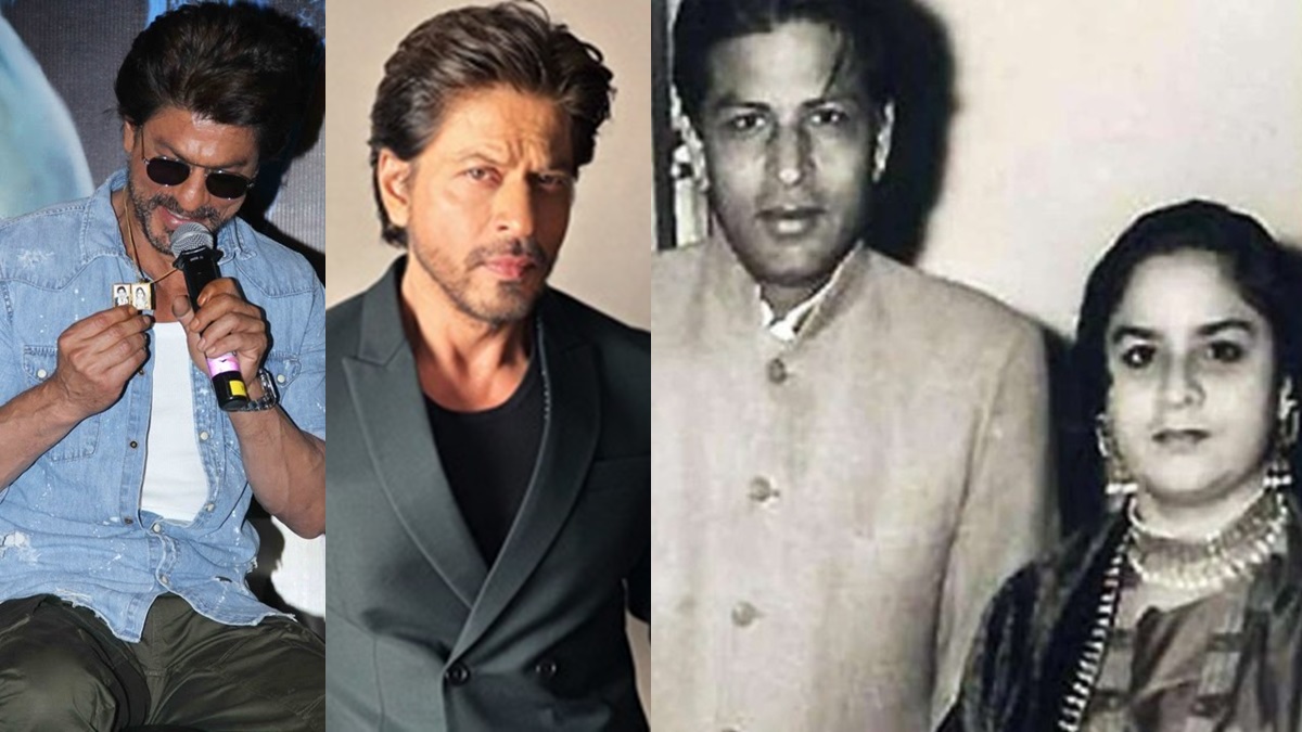 When Shahrukh Khan Wore A Locket With Photos Of His Parents In One Of ...