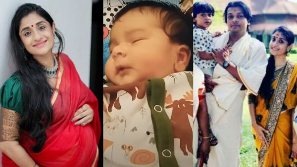 Anchor Deepa Rahul Easwar Shares A Video Of Her Second Baby Boy Goes ...
