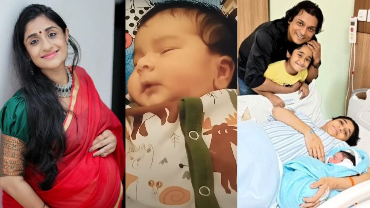 Anchor Deepa Rahul Easwar Shares A Video Of Her Second Baby Boy Goes ...