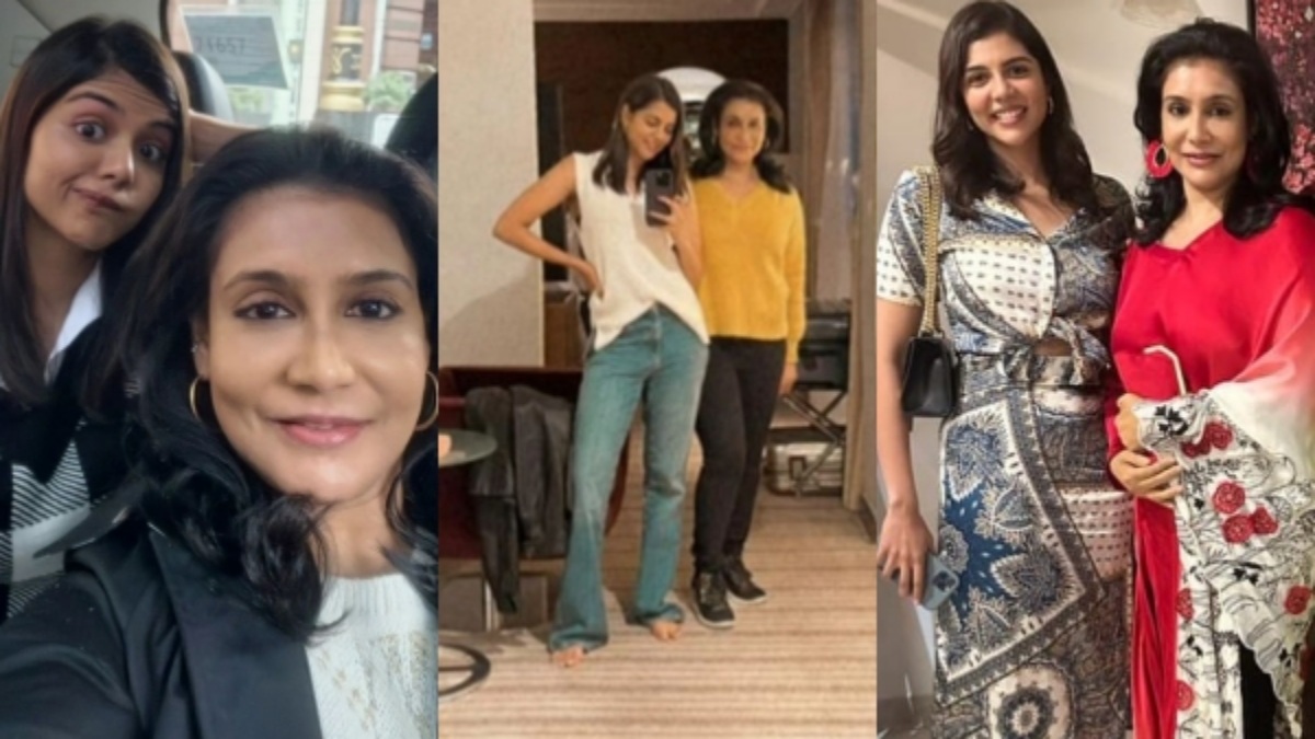 Actress Lissy Lakshmi Exploring London With Her Beautiful Daughter ...