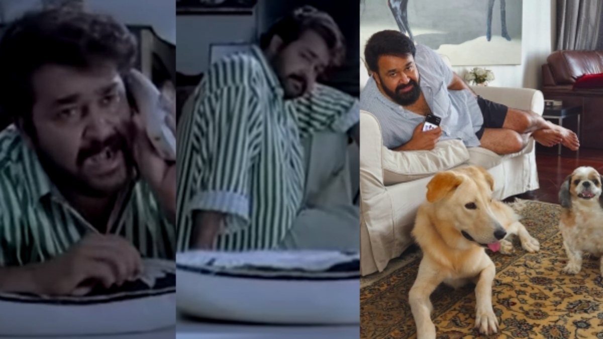 Empuraan Actor Mohanlal Latest Photo With His Pet Dogs, Fans Praising ...