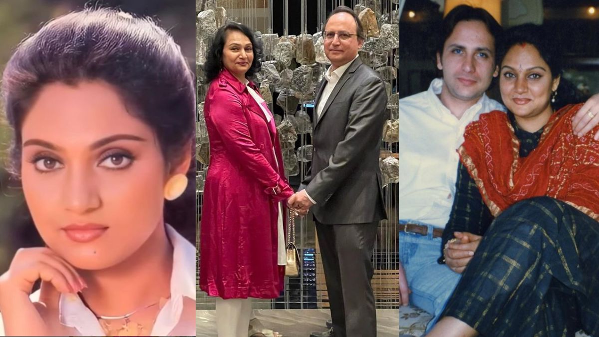 'സന്തോഷവും സമാധാനവുമാണ് പ്രധാനം...!'; ഭർത്താവിനൊപ്പമുള്ള ചിത്രം ...