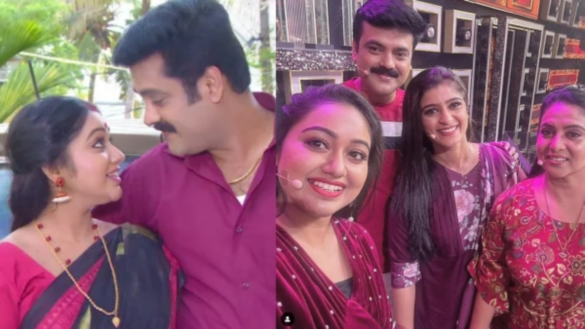 'വർഷങ്ങൾക്ക് ശേഷമാണ് ഒരുമിച്ച് കൂടുന്നത്'; അമൃതയും വർഷയും അർജുനും ...