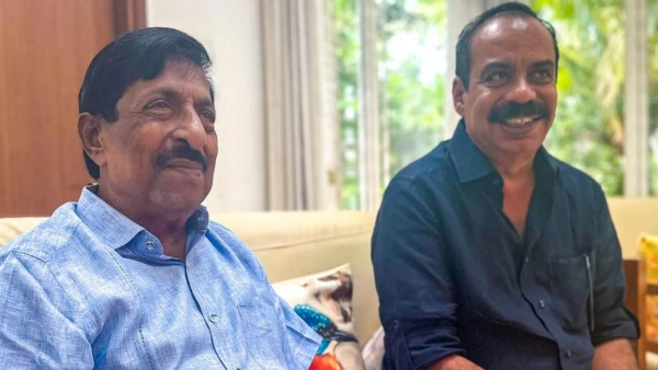 'ആ പഴയ ശ്രീനിയെ പോലെ ചുറുചുറുക്കം ചിരിയും...'; പ്രിയ കൂട്ടുകാരനെ സന്ദ ...