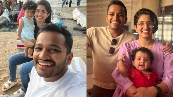 Basil Joseph And Wife Elizabeth Samuel Celebrated Their Daughter First ...