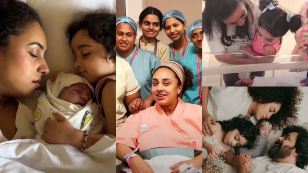 Pearle Maaney Shared Her Second Baby's Natural Birth Process Video - Malayalam Filmibeat