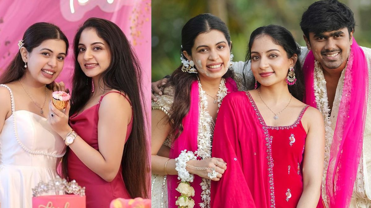 Ishaani Krishna Shares Diya's Haldi Photos Along With Ashwin Ganesh On ...