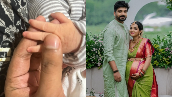 കൺമണി എത്തി..., കുഞ്ഞികൈകളുടെ ചിത്രങ്ങളുമായി തേജസ്, ആൺകുഞ്ഞോ പെ ...