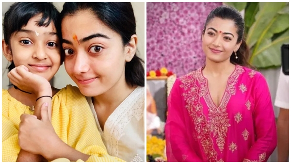 Rashmika Mandanna Spoke About Her Age Difference With Sister Shiman ...