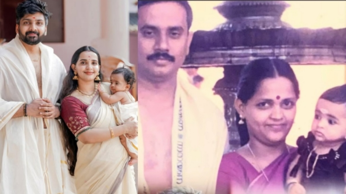 Malavika Krishnadas And Thejus Jyothi Shared Their Baby Girl's Choroonu ...