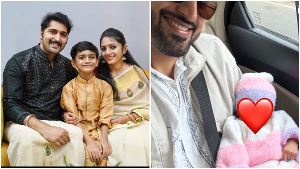 Serial Actor Arun Raghavan Reveals He Adopted Baby Girl Aditi And Her ...