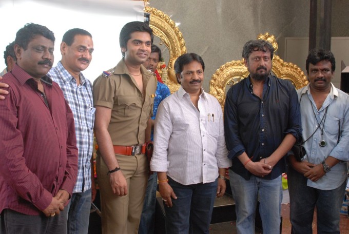 Osthi Movie Launch - Filmibeat