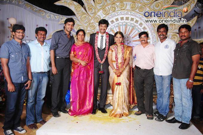 Aryan Rajesh Wedding Reception - Filmibeat