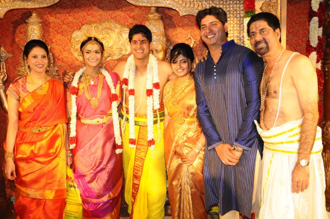 Cricketer Srikanth's Son Aniruddha Wedding Reception - Filmibeat