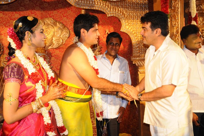 Cricketer Srikanth's Son Aniruddha Wedding Reception - Filmibeat