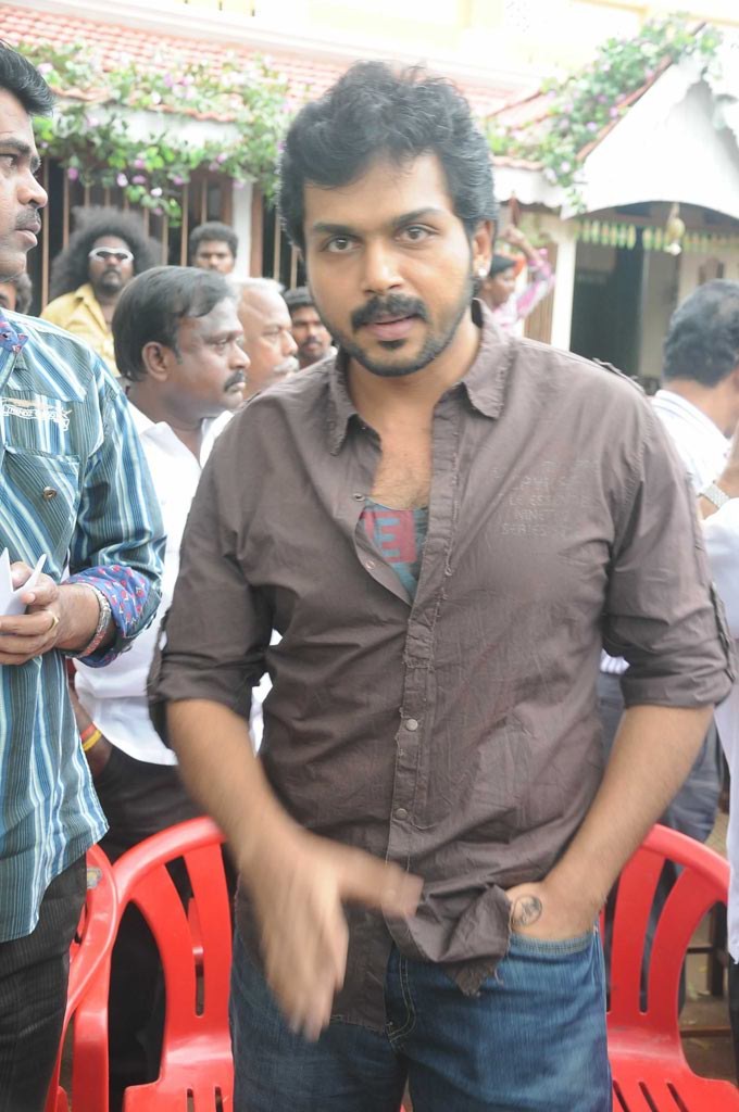 Alex Pandian Movie Shooting Spot Press Meet - Filmibeat