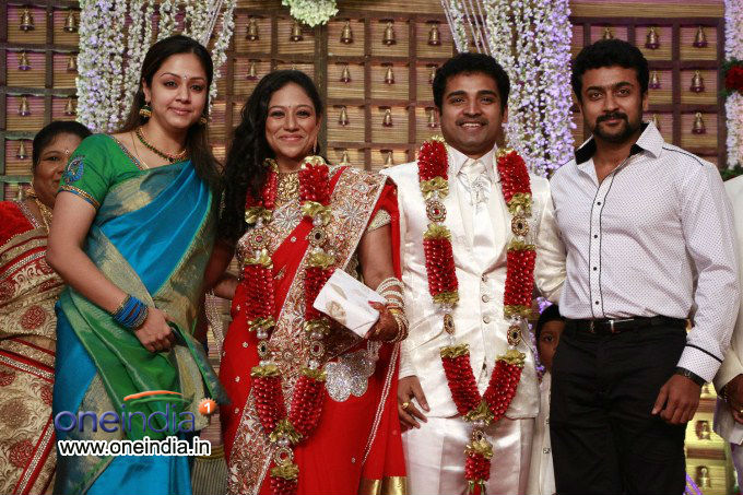 Choreographer Shobi and Lalitha Wedding Reception - Filmibeat