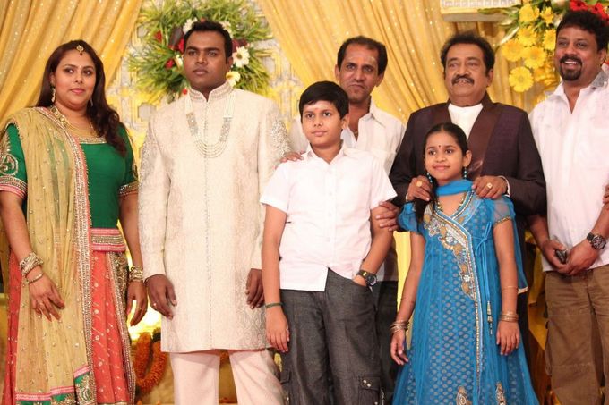 Pandu Son Wedding Reception - Filmibeat