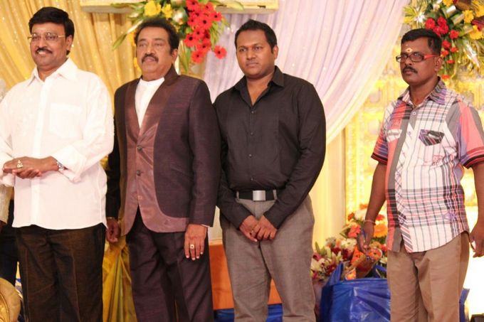 Pandu Son Wedding Reception - Filmibeat