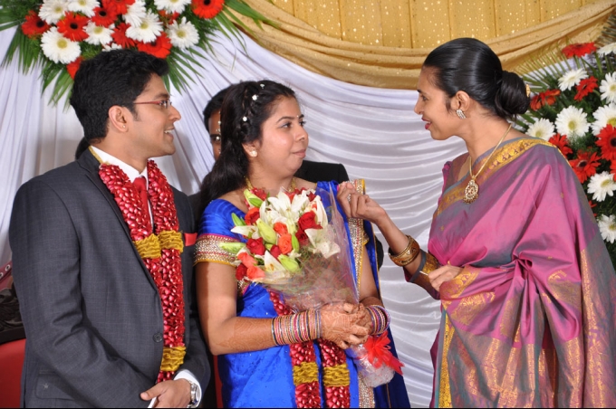 Producer M Ramanathan Daughter Wedding Reception - Filmibeat
