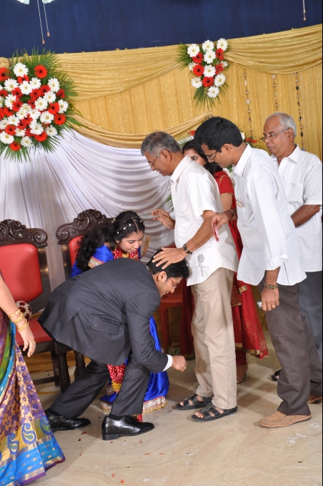 Producer M Ramanathan Daughter Wedding Reception - Filmibeat