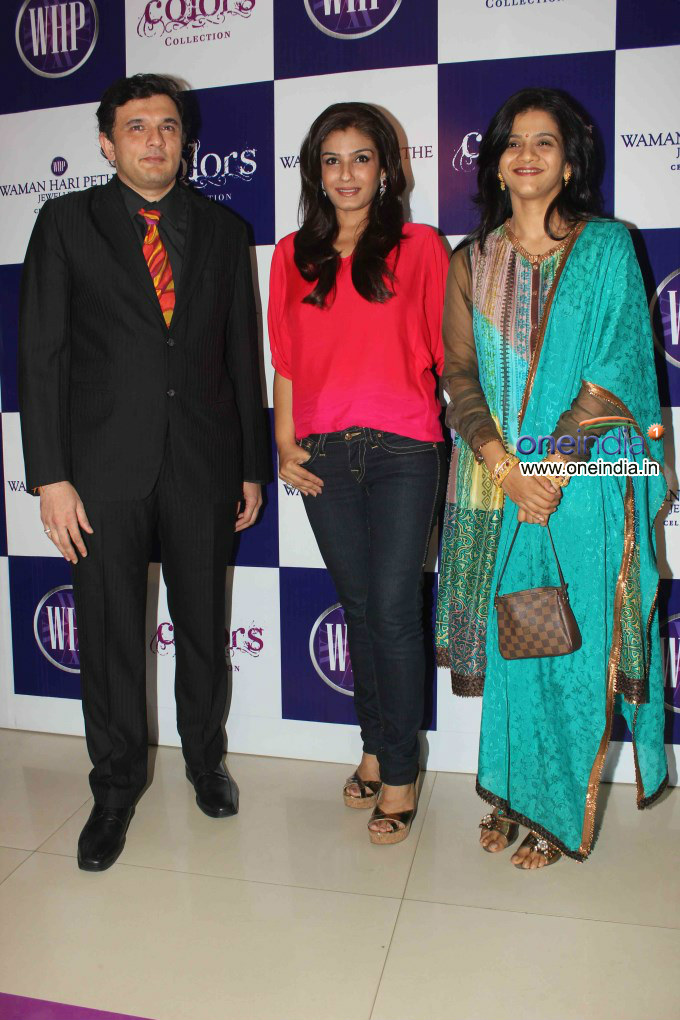 Raveena Tandon launch Waman Hari Pethe Jewellers new collection Colors ...