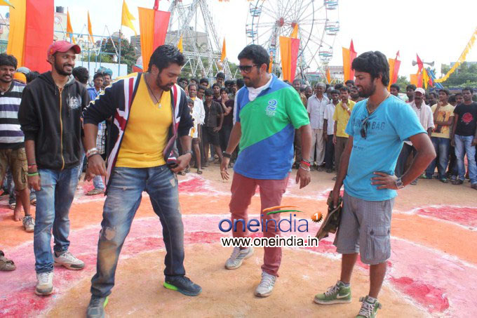 Bahaddur Film Shooting - Filmibeat