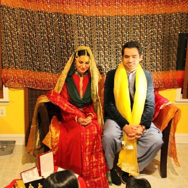 Veena Malik Weds Asad Bashir Khan - Filmibeat