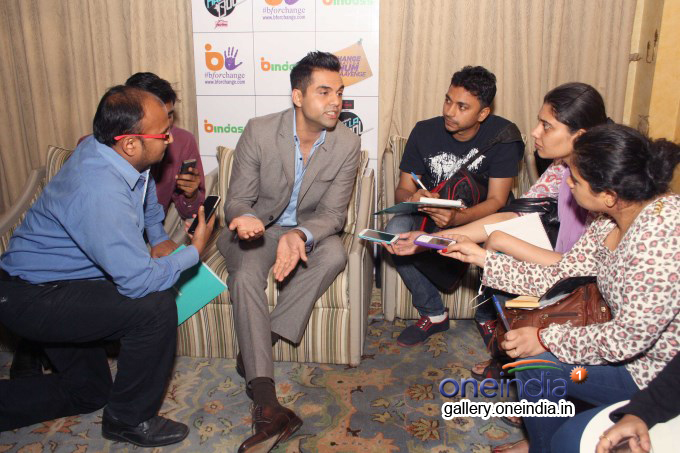 Abhay Deol promote UTV Bindass tv shows in New Delhi - Filmibeat