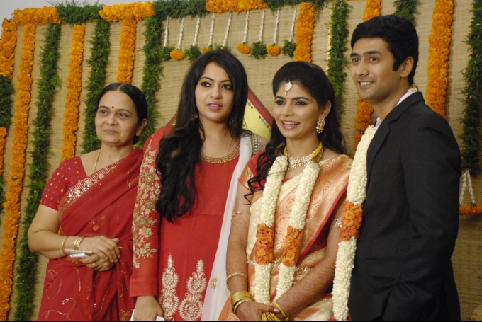 Chinmayi and Rahul Ravindran Wedding Reception - Filmibeat