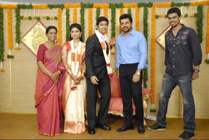 Chinmayi and Rahul Ravindran Wedding Reception - Filmibeat